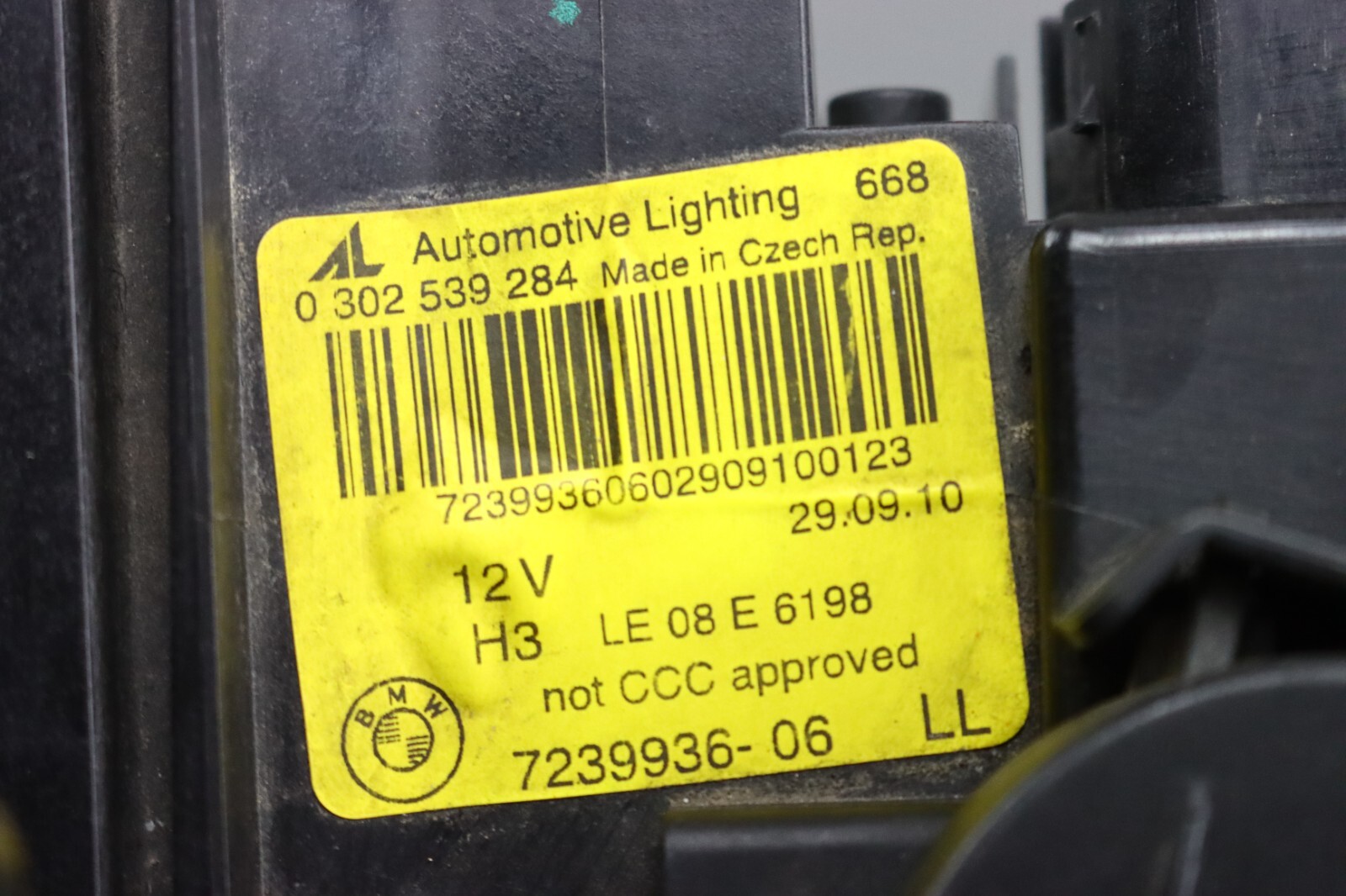 2011 2013 BMW 328i 335i Coupe E92 E93 Headlight Xenon HID RH Right 2011-2013-bmw-328i-335i-coupe-e92-e93-headlight-xenon-hid-rh-right