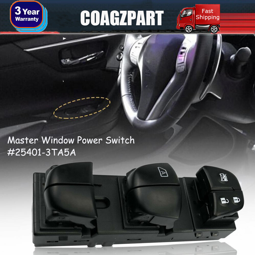 For 2013-2018 Nissan Altima Master Window Power Switch 25401 3TA5A US ...