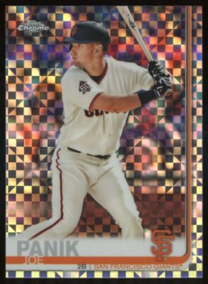 2019 TOPPS CHROME X-FRACTOR #14 JOE PANIK | eBay