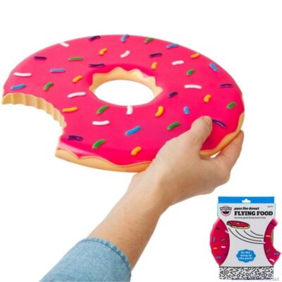 The Donut Flying Disc - Flying Patry Dessert Food - Frisbee Beach Fun ...