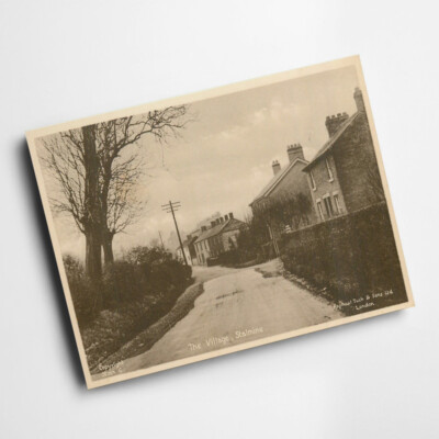 A3 PRINT - Vintage Lancashire - The Village, Stalmine | eBay UK