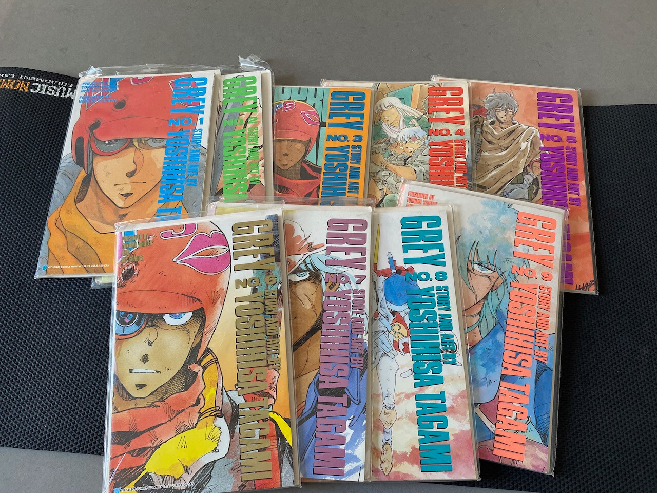 Grey 1–9, Viz Media 1988, Yoshihisa Tagami | eBay
