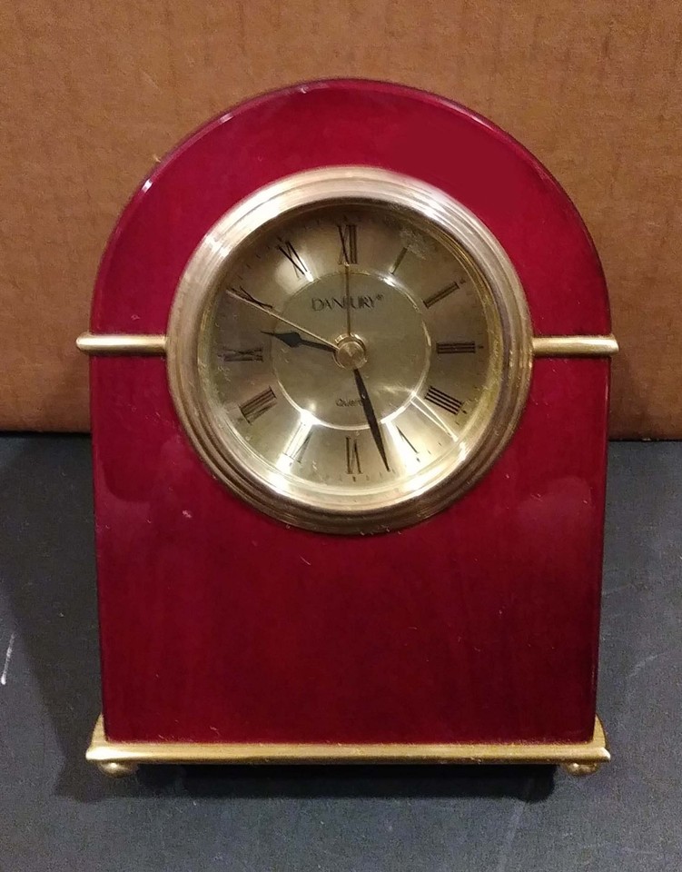 Danbury Quartz Table Clock | eBay