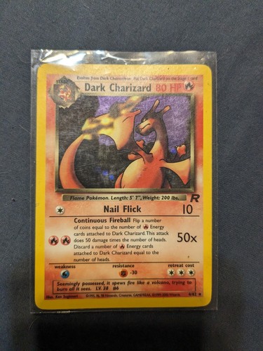 Pokémon TCG Dark Charizard Team Rocket 4 Holo Unlimited Holo Rare | eBay