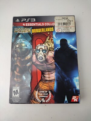 PS3 2K Essentials Collection Bioshock Borderlands Xcom Bundle | eBay