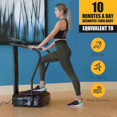 Upgrade Whole Body Vibration Machine Exercise Platform Crazy Fit ...