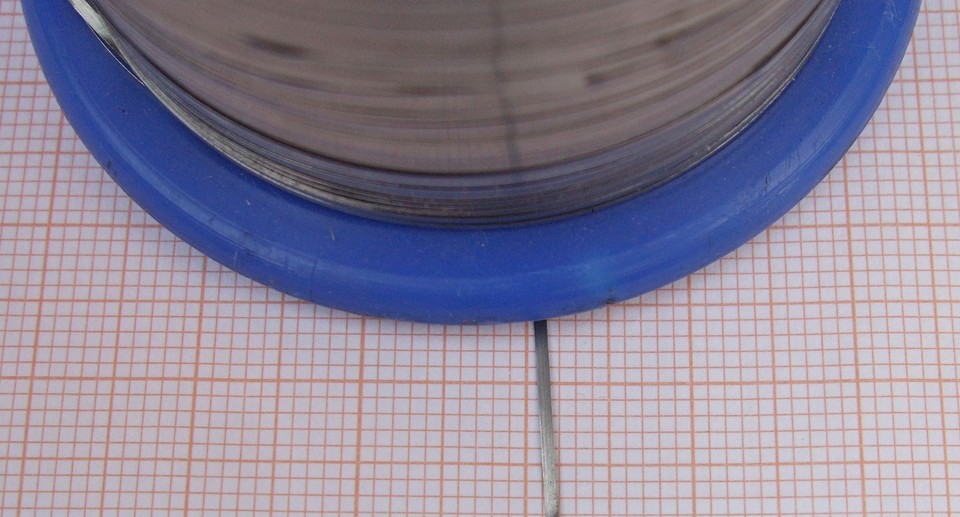 Kanthal DSD 0.8x0.06mm Ribbon ~30 AWG, 31.9Ω/m 9.7Ω/ft Flat Resistance ...