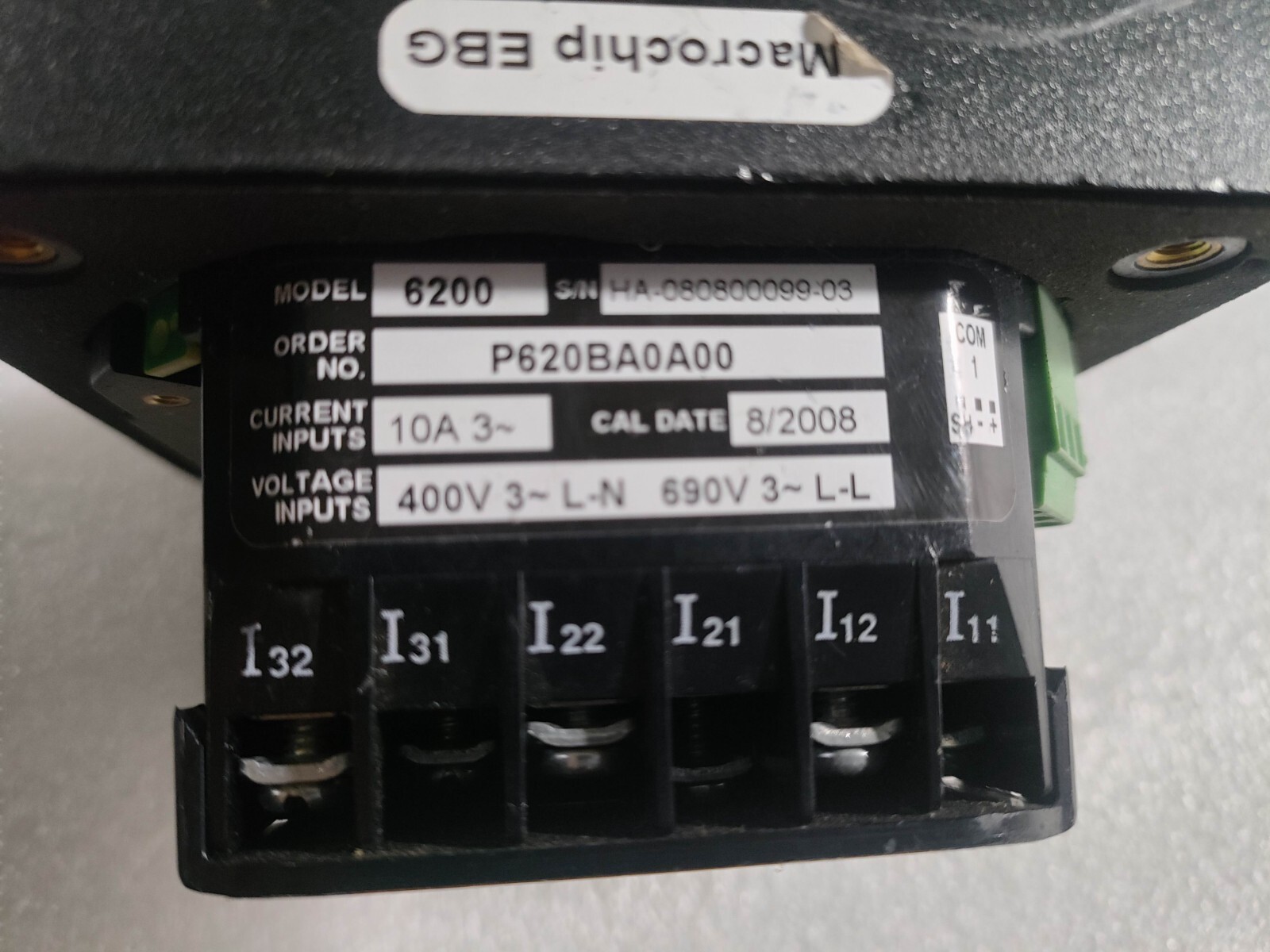 Power Measurement ION6200 P620BA0A00 Lost power unit Moudle | eBay.de