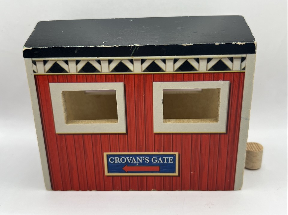 Thomas Train & Friends Wooden Train CROVAN’S GATE TUNNEL & COAL CAR | eBay