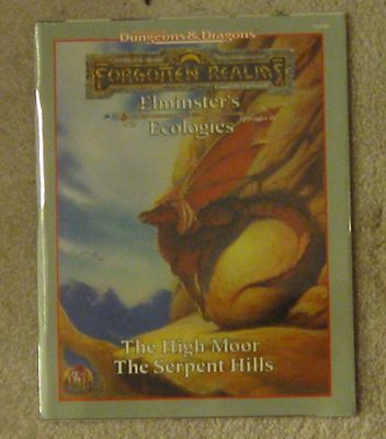 dungeons & dragons forgotten realms ecologies high moor serpent hills ...