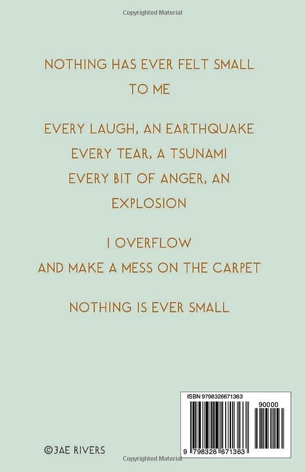 Jae Rivers I Might Explode: A Poetry Collection (Tascabile) | eBay