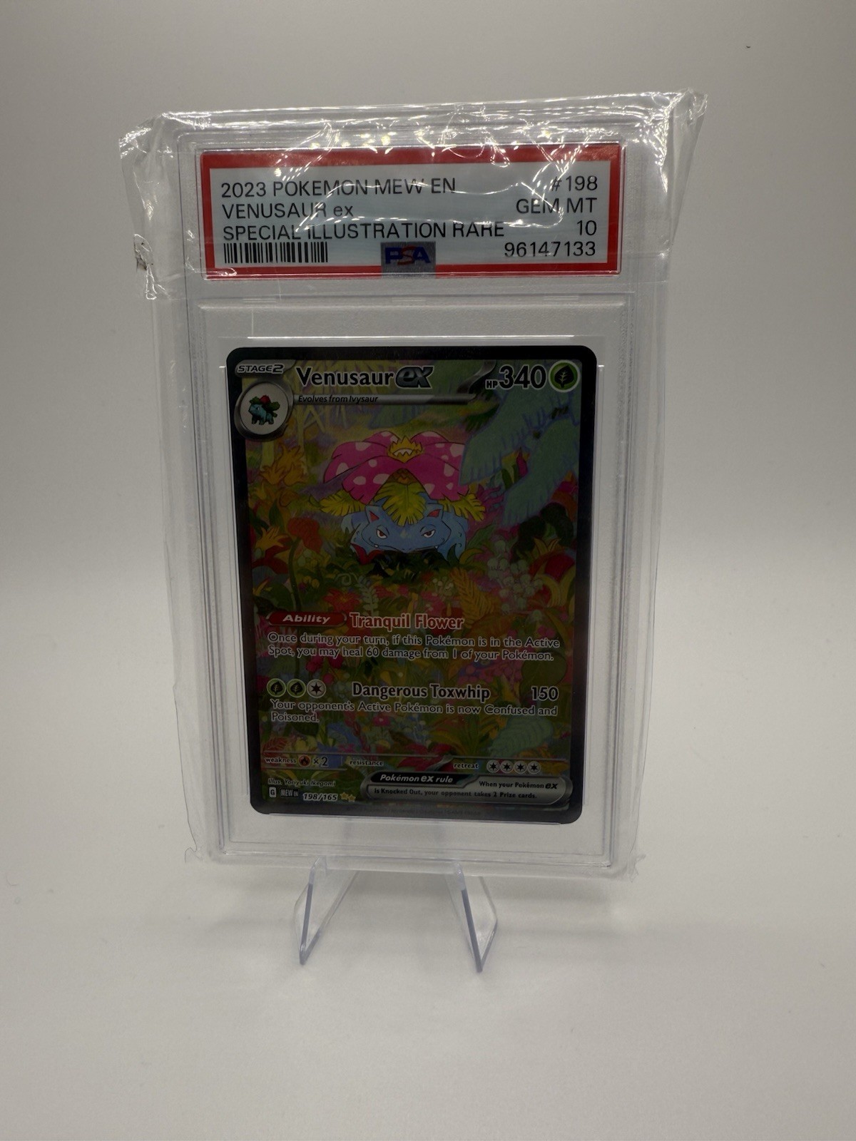 Venusaur EX 2023 Scarlet & Violet: 151 #198/165 Special Illustration ...