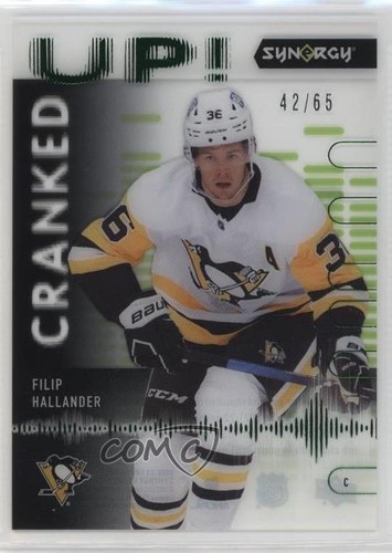 2022-23 Upper Deck Synergy Cranked Up Green /65 Filip Hallander #CU-FH ...