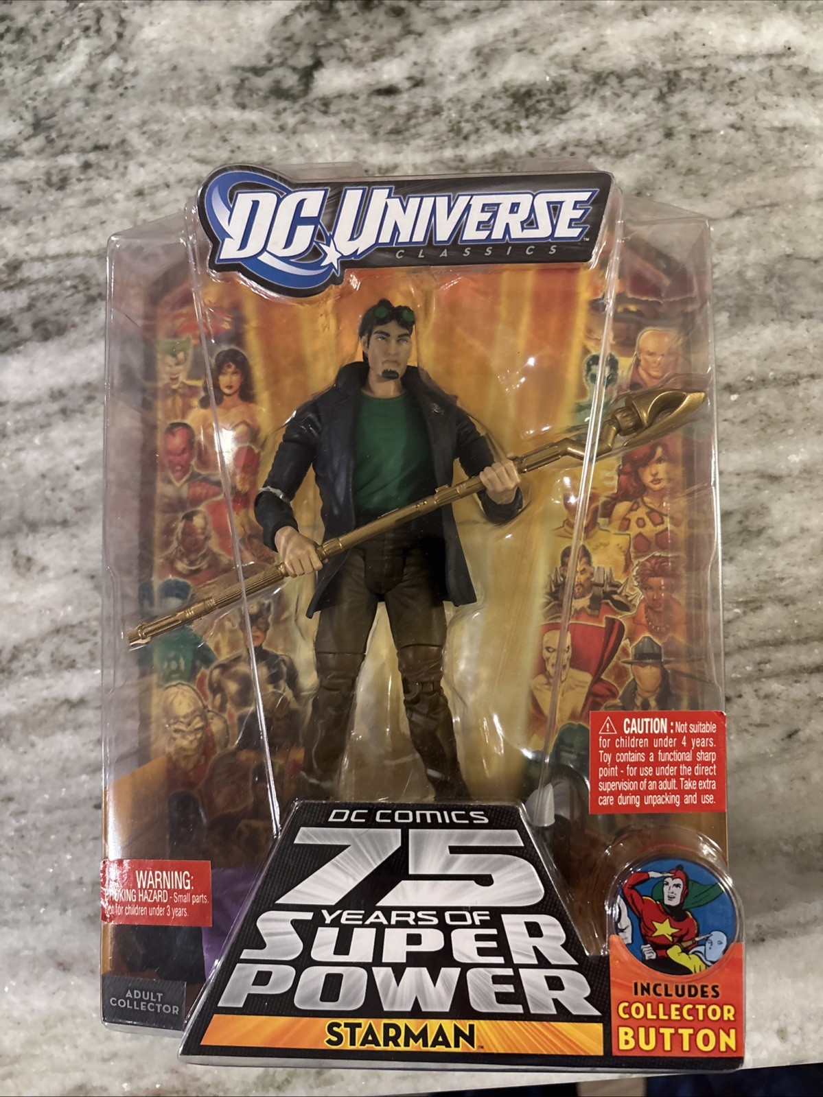 DC Universe Classics 75 Years Starman Jack BAF Validus Part NIB 2010 ...