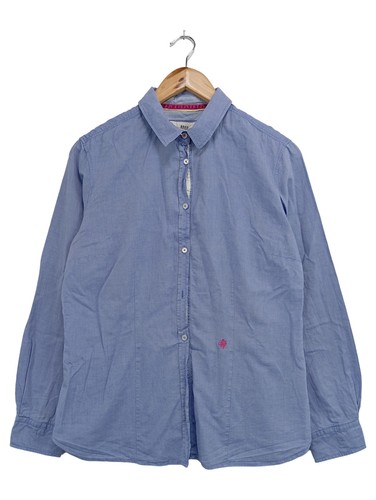 BRAX Camicetta Uomo Blu Cotone Elegante Casual con Logo (IT 44, EU 40 ...