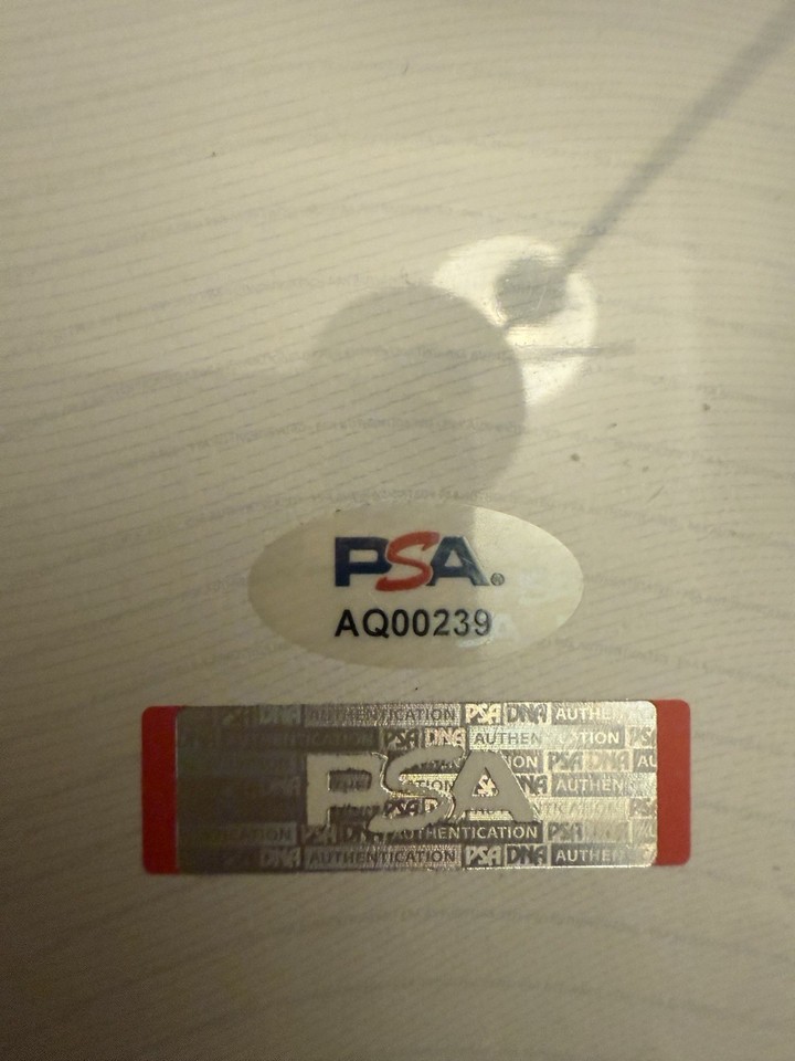 JOE DIMAGGIO SIGNED PSA AUTOGRAPHED OFFICIAL AMERICAN LEAGUE BASEBALL ...