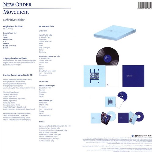 Movement (Definitive Edition) by New Order (Record, 2019) for sale ...