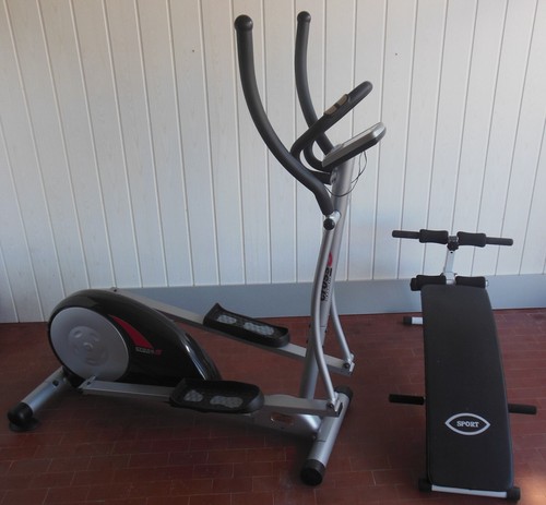 Crosstrainer Crane Cross 5 Magnetic + Trainingsbank - Hantelbank | eBay