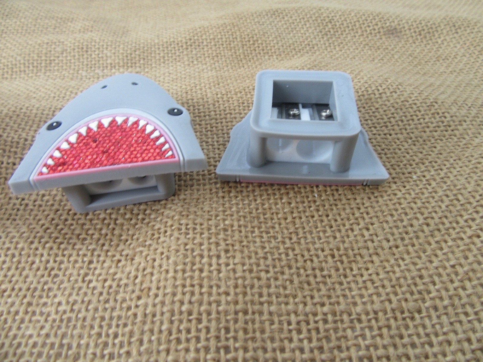 12Pcs Shark Pencil Sharpener Stationery Supplies 2 Holes Design | eBay ...