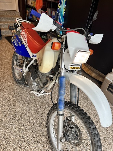 Left Hand Splash Brush Guard 93-14 Xr650l 89 Xl600v Transalp OEM Honda ...