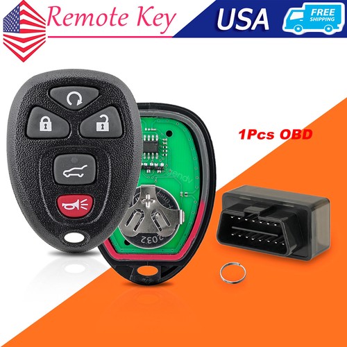 For 2011 2012 2013 2014 Chevy Tahoe Traverse Suburban Car Key Fob ...