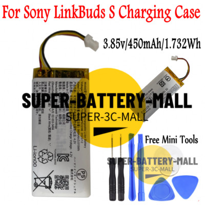 450mAh Original Battery For Sony LinkBuds S Charging Box LinkBuds S BOX ...