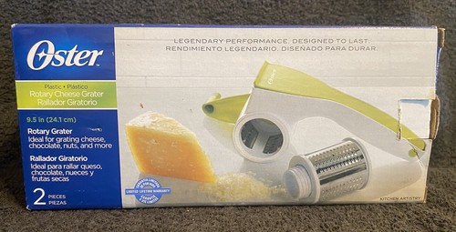 Oster Rotary Chesse Grater 2 P Ideal For Grating Cheese,chocolate, Nuts ...