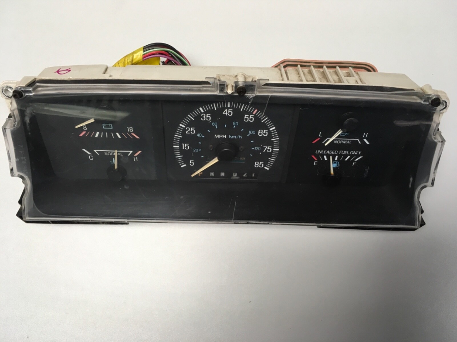 1987 Ford F-250 speedometer instrument cluster, gas | eBay