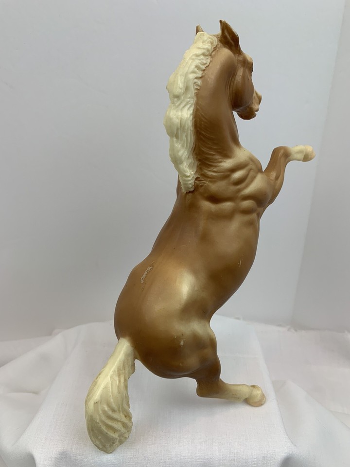 Vintage Breyer Classic #183 Rearing Palomino Stallion 8” Older Model | eBay