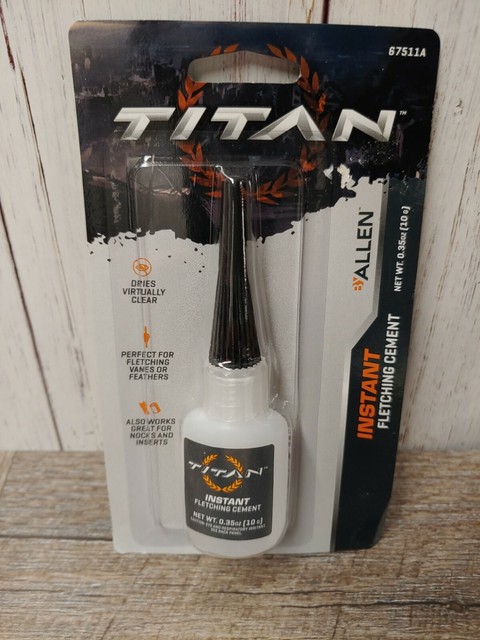 Titan Allen Instant Fletching Cement 67511A 2 Bottles for sale online ...