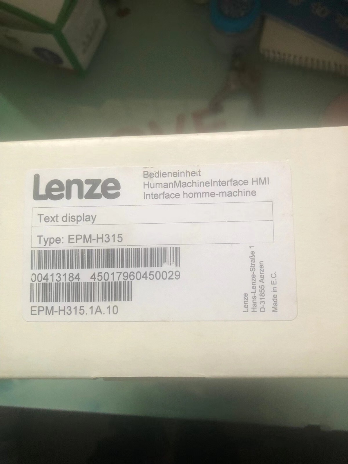 1PCS NEW Lenze EPM-H315 HMI touch screen (DHL or EMS) #N177 YF | eBay