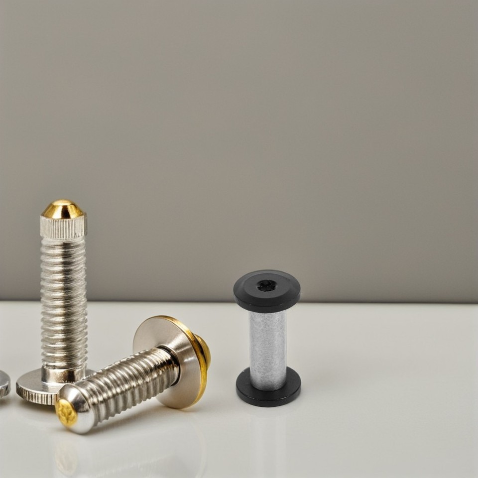 4pcs Knife Handle Pins: Stainless Steel Shaft Rivets, Pin Replacement ...