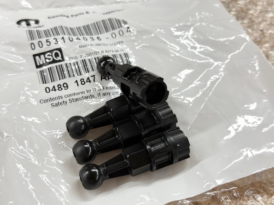 ENGINE COVER BALL STUDS APPEARANCE COVER for 07-23 JEEP DODGE CHRYSLER ...