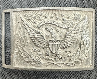 Early Militia American Eagle Belt Buckle Reproduction GA20540 | eBay
