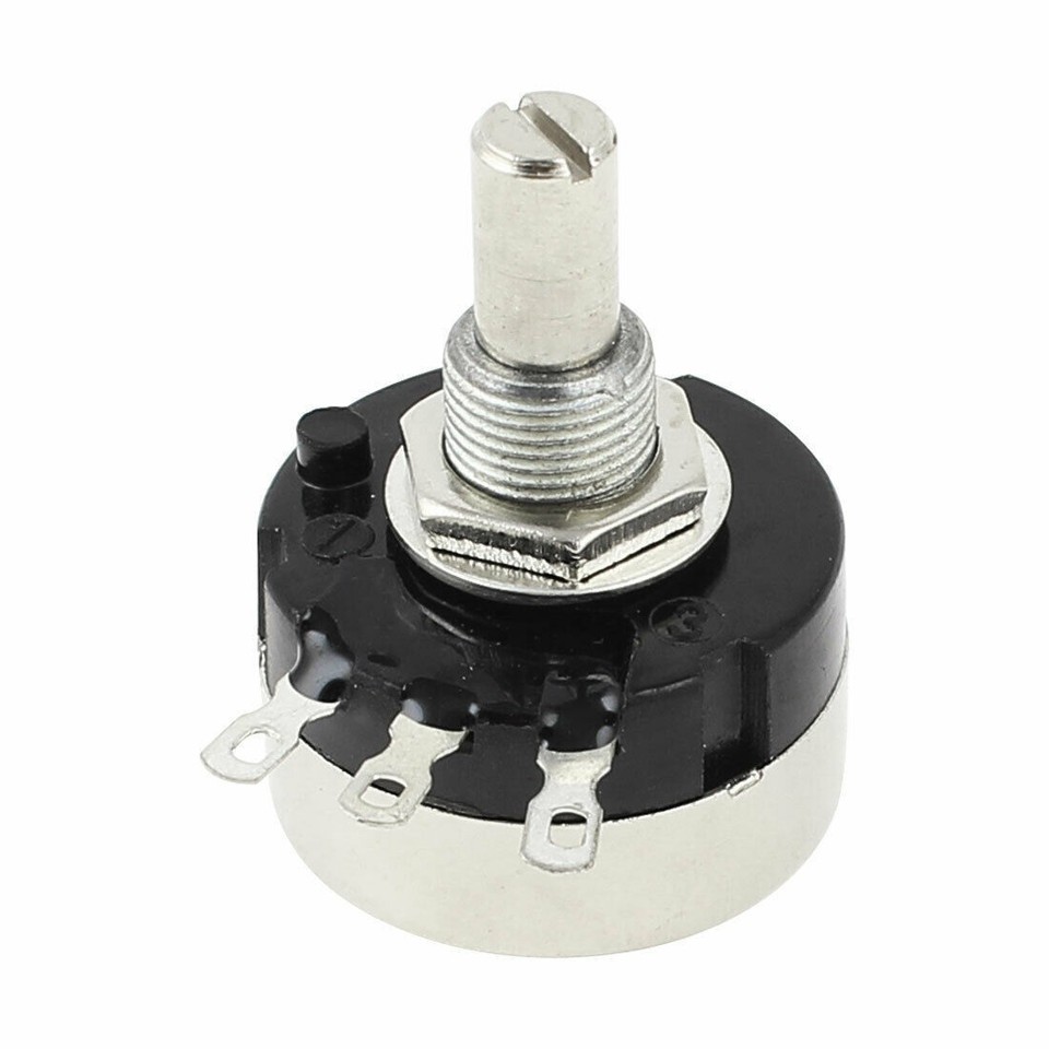 Potentiometer 15000 Rpm 1PC 24mm 2W 300° 5K Single Turn Potentiometers ...