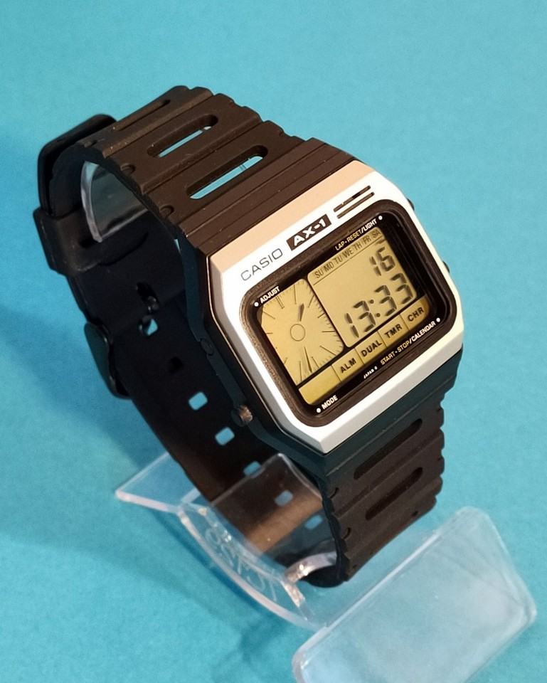 Casio AX-1 [118] Melodie Ana-Digi Uhr (Digital Hands) von 1981 ...