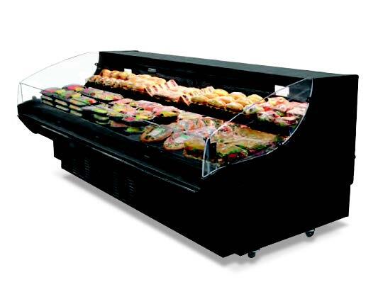 Hussmann Q2-SSM-12SP Open Refrigerated Display Merchandiser | eBay