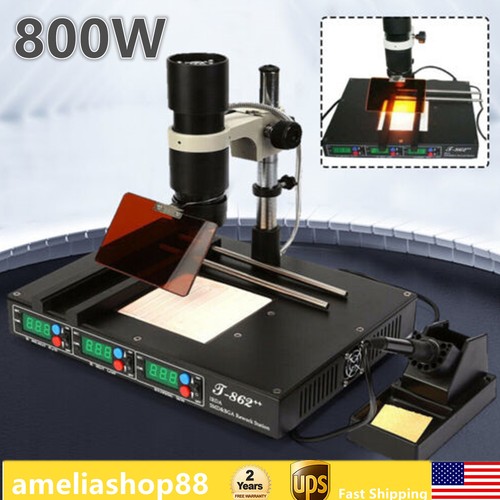 T862++ Infrared Irda BGA - Smt Smd Welder Reflow Rework & Soldering ...