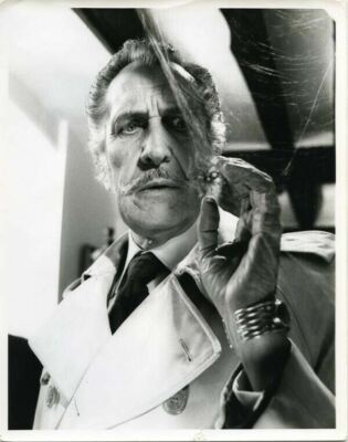 Vincent Price Madhouse 1974 Horror spider's web Original 8x10 Photo | eBay