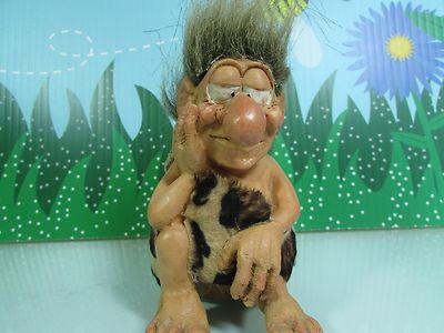 VINTAGE CAVEMAN - 4" Troll Doll - MADE IN SWEDEN | eBay