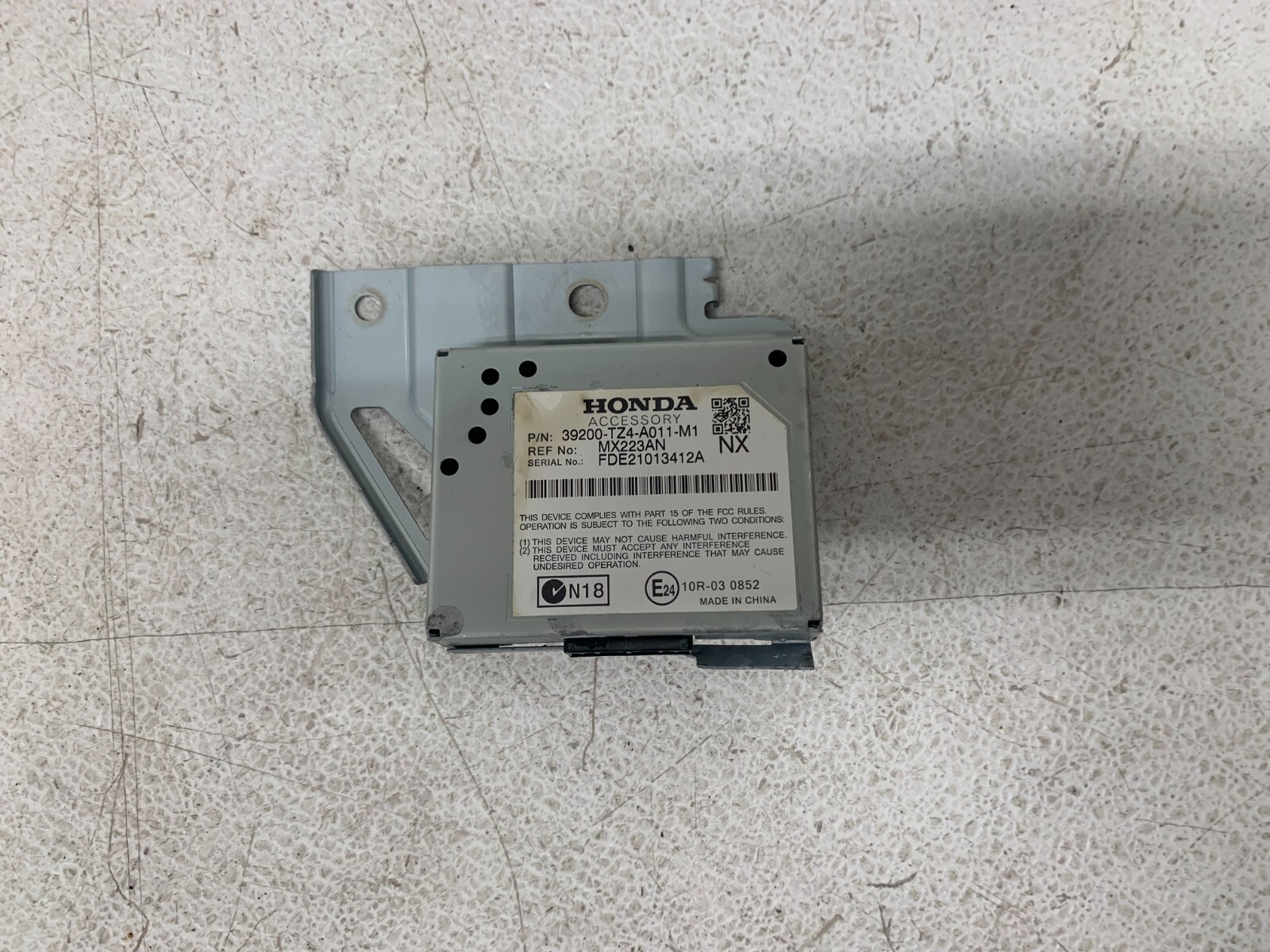15-17 ACURA TLX 2.4L BCM ACTIVE NOISE CONTROL MODULE UNIT ASSEMBLY, OEM ...