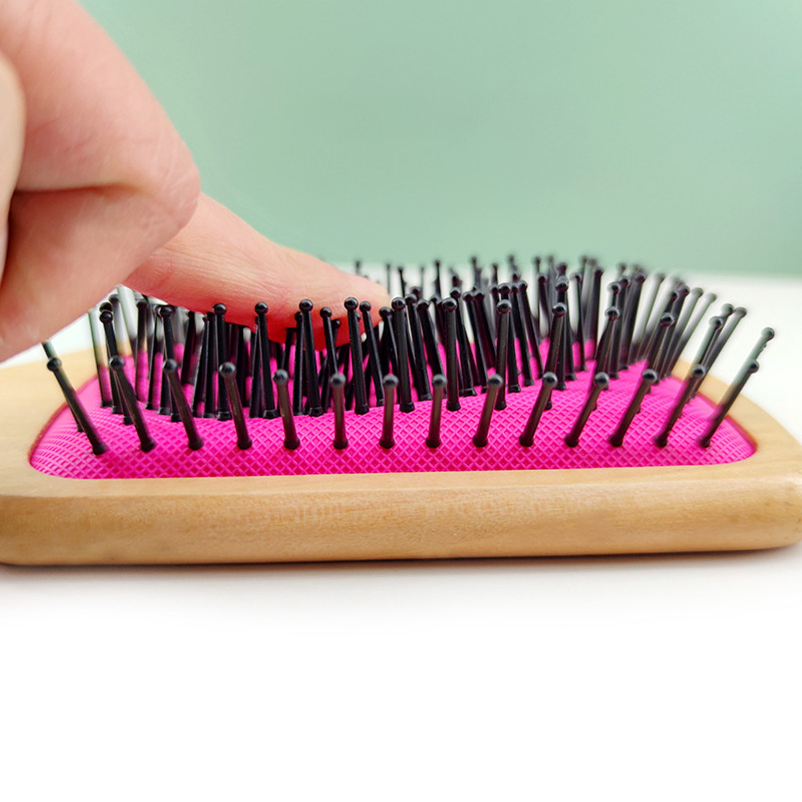 Hair Comb Anti-static Hairdressing Flexible Needle Massage Air Cushion ...