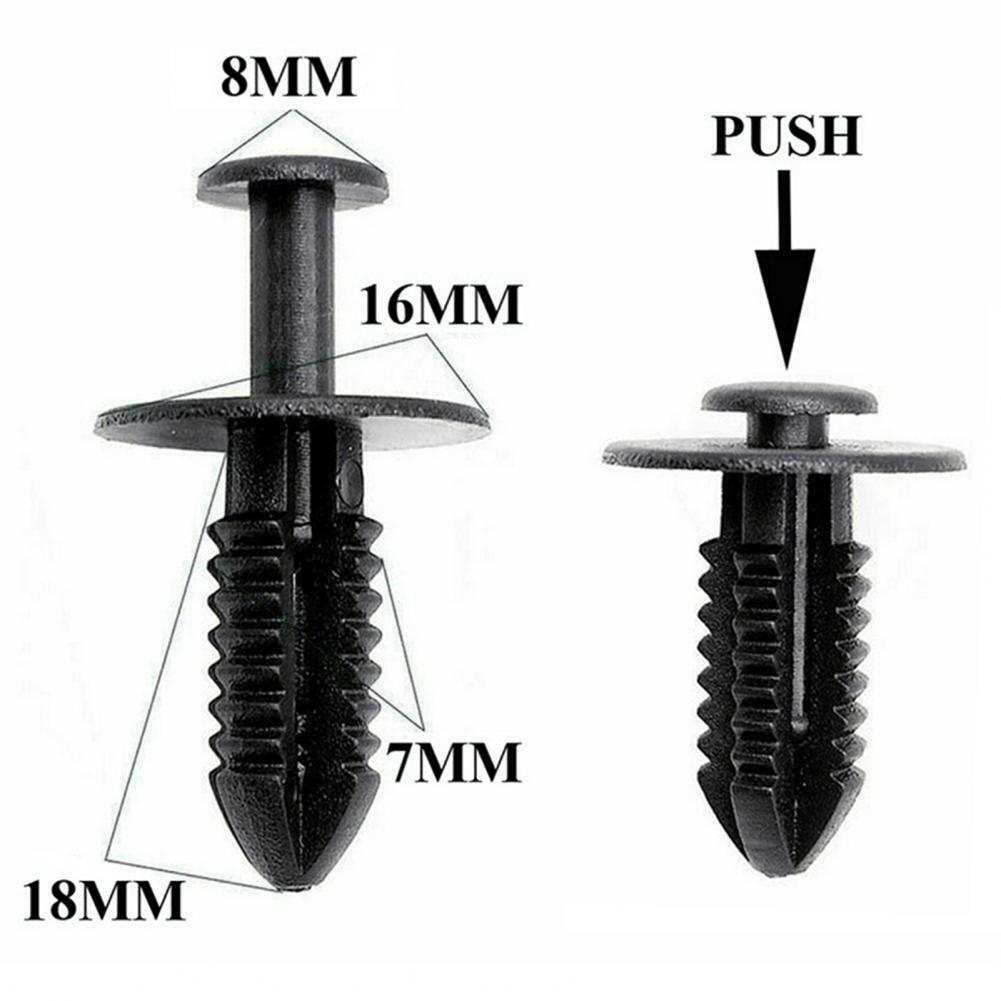 500pcs For Mercedes Benz Fender Liner Wheel Arch Cover Rivet Clips ...