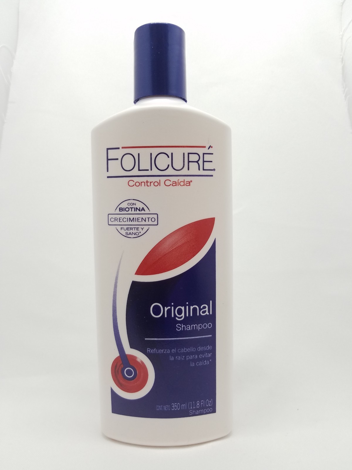 2 BOTTLES FOLICURE Original SHAMPOO FOR FULLER THICKER HAIR 350ml (11.8 ...