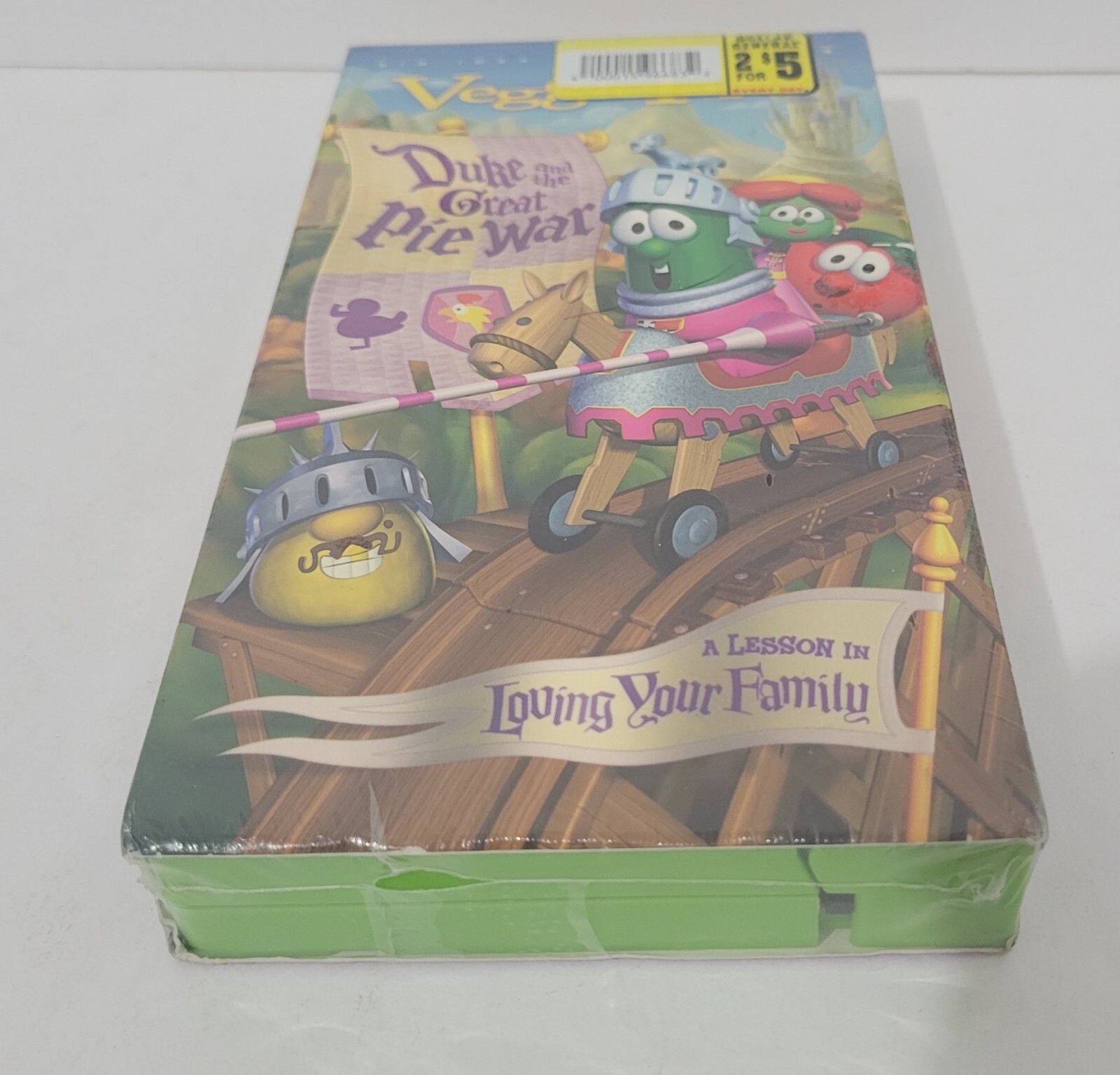 Veggietales Duke And The Great Pie War Vhs Amazon