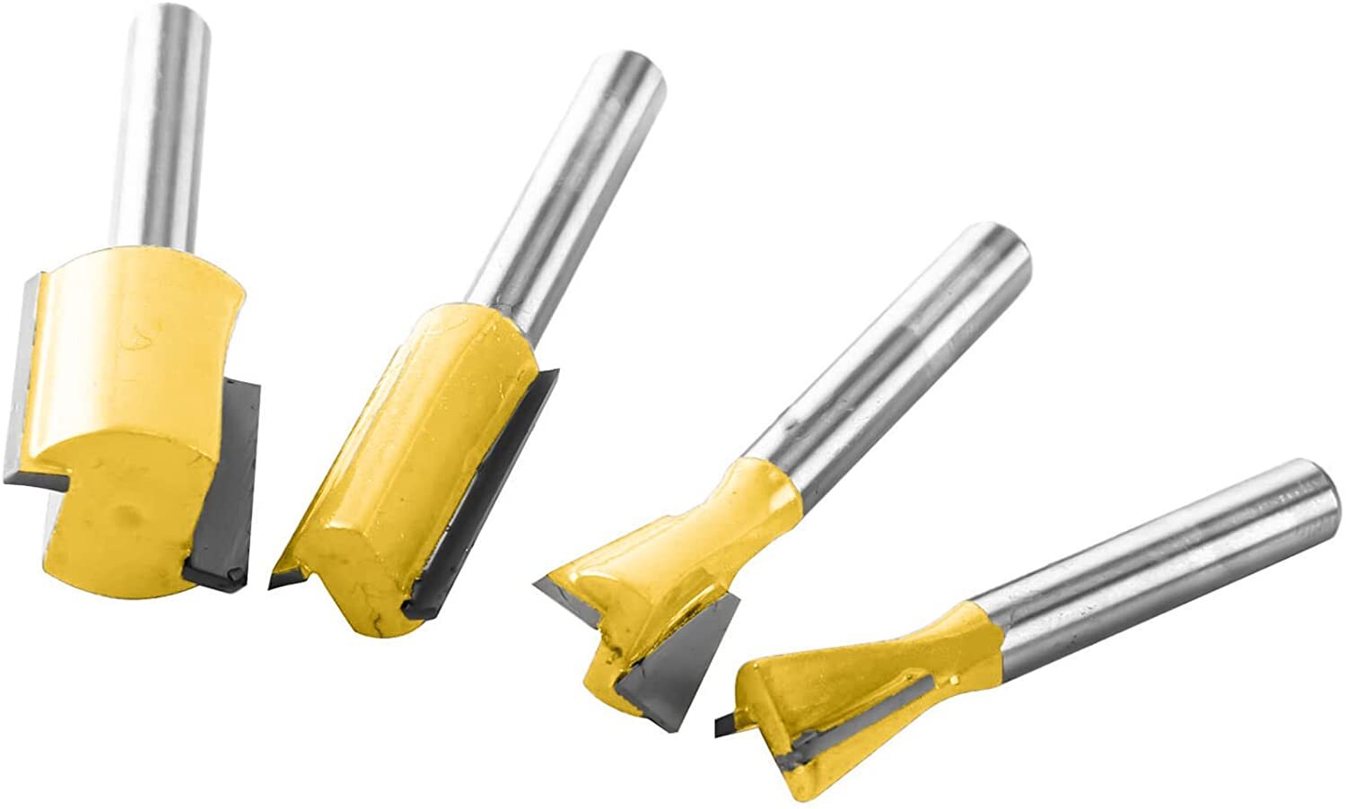 Router Bit 35pc Set 1/4" Shank Tungsten Carbide Tip Woodworking Tool ...