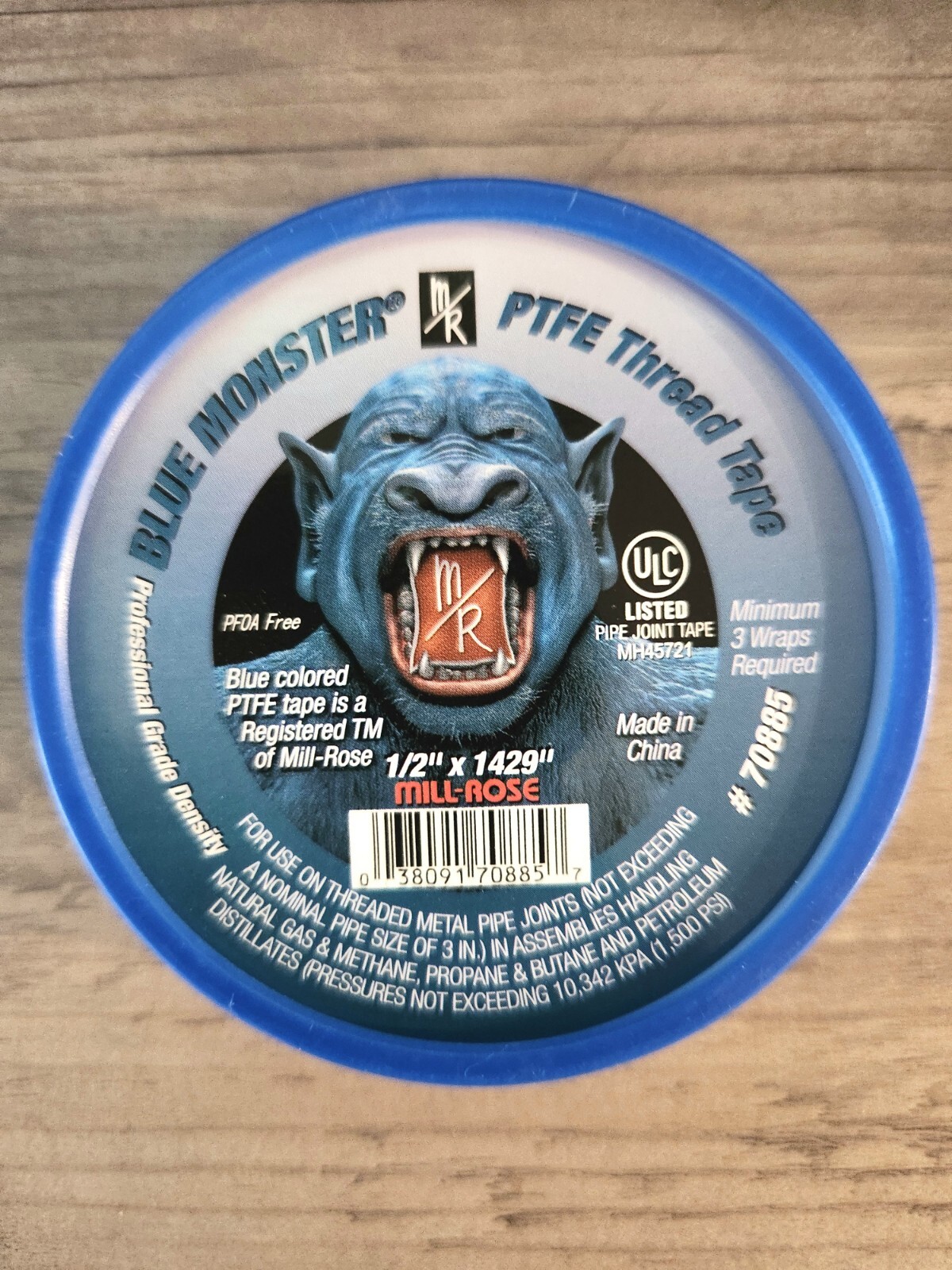 Blue Monster PTFE 70885 Thread Sealant Tape 3 PACK 38091708857| eBay