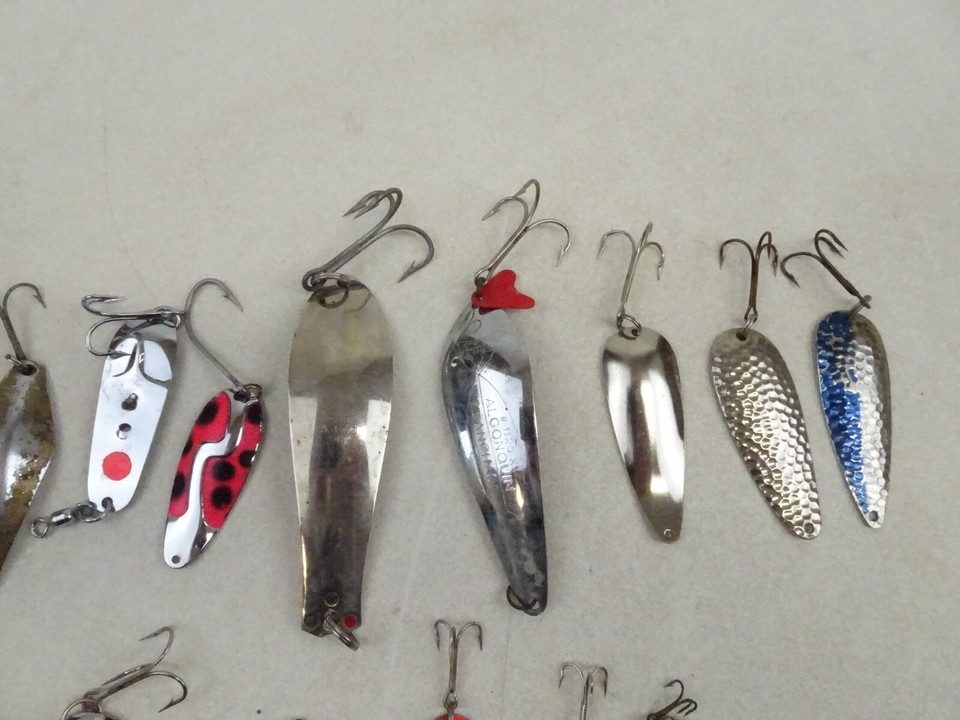 Dardevle Marathon Finn Doctor Kush Tom Mack Spoons Vintage Lure Metal ...