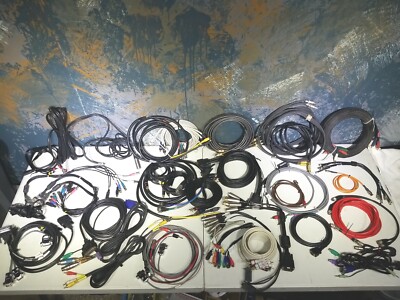 Lot of Professional Audio Cables | eBay