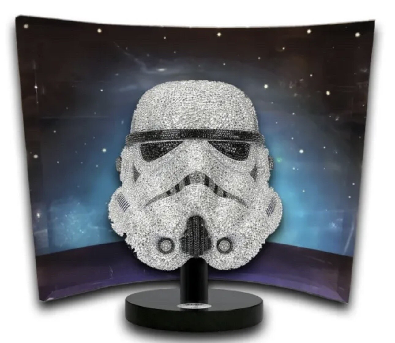 Swarovski myriad darth vader star wars superman disney crystal Display ...